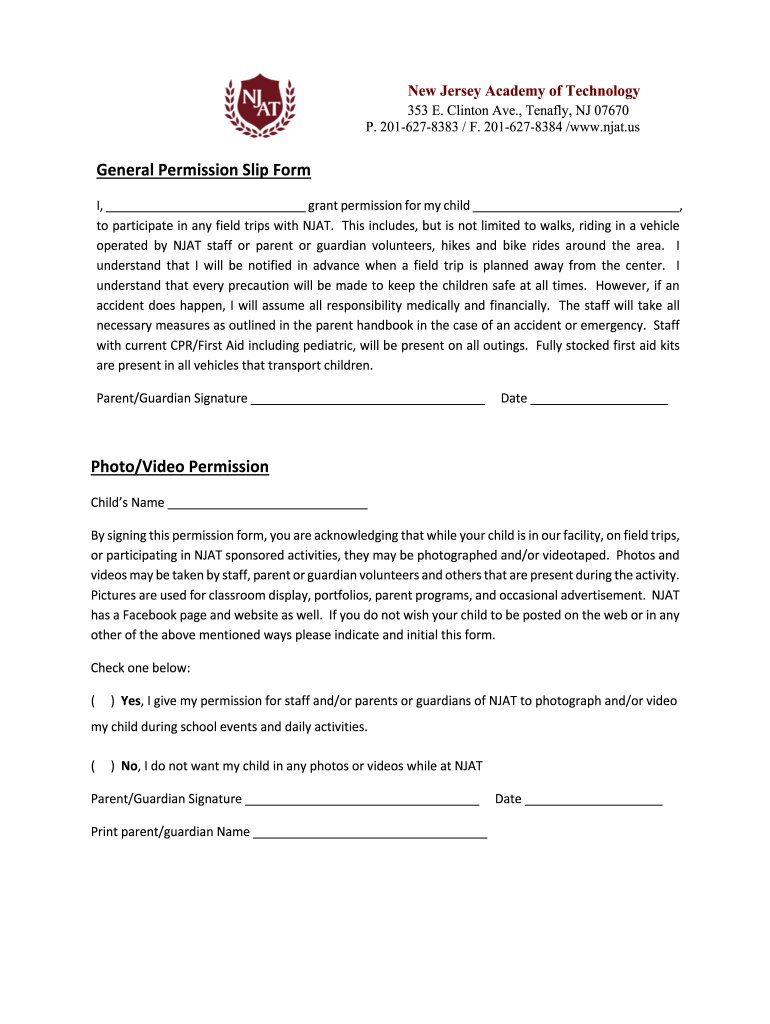 Fillable Online admission packet final revise.docx Fax Email Print ...