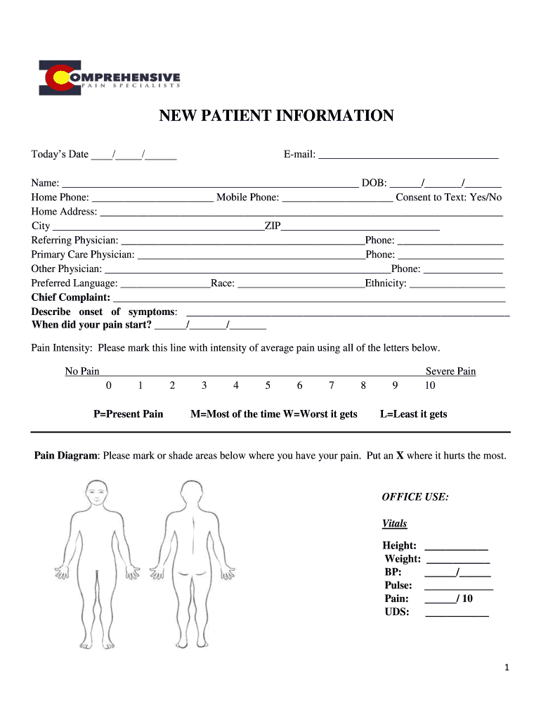 Fillable Online Home Phone: Mobile Phone: Consent to Text: Yes/No Fax ...