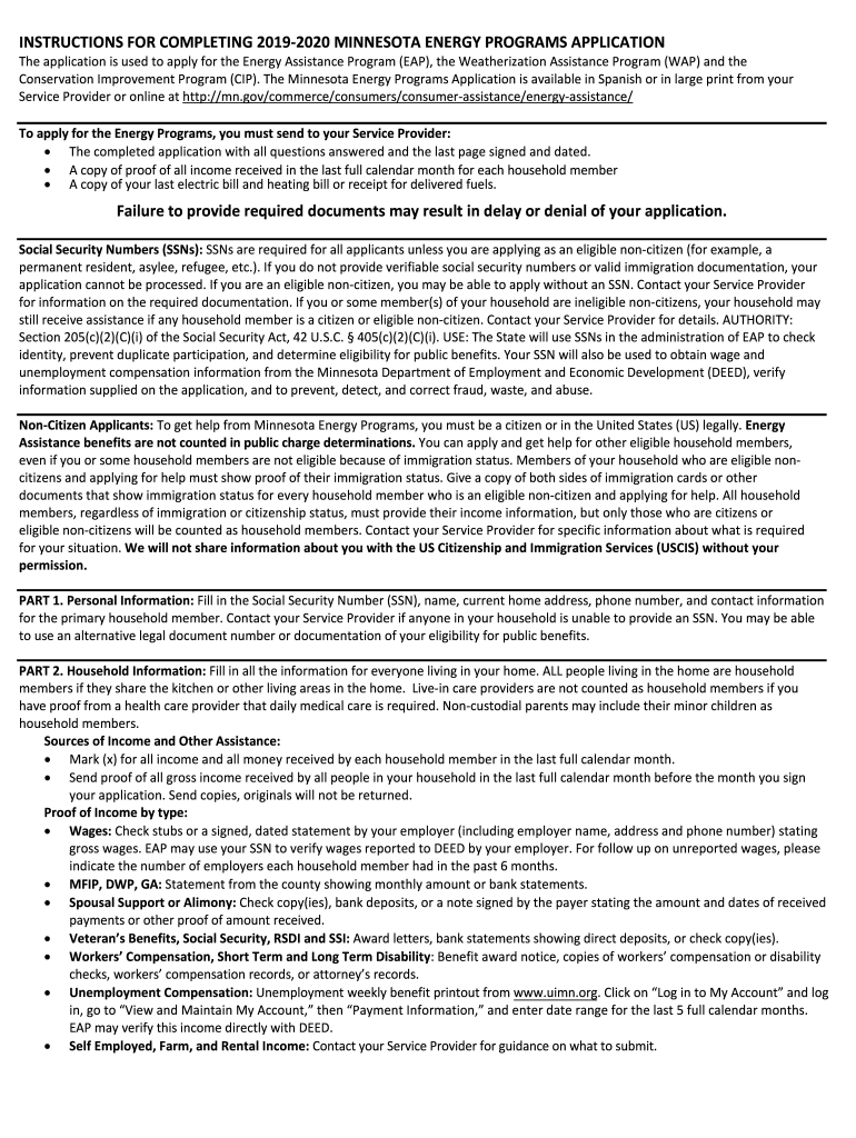 Fillable Online How to Apply for Weatherization AssistanceDepartment of ...