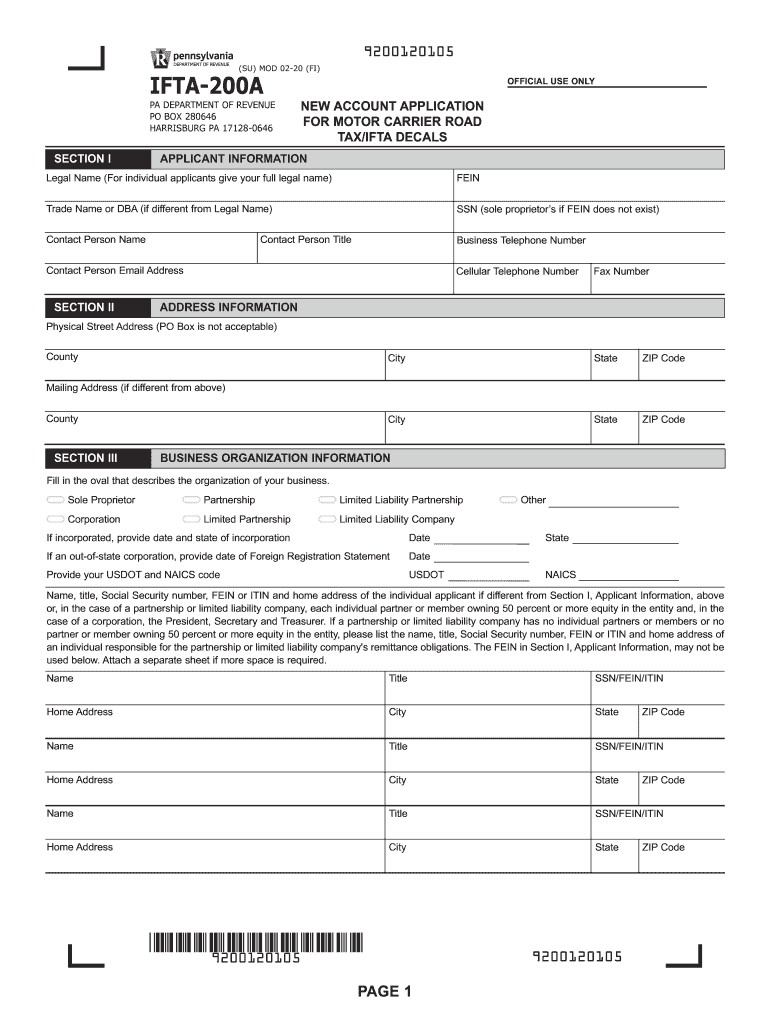 Ifta Pa - Fill Online, Printable, Fillable, Blank | pdfFiller