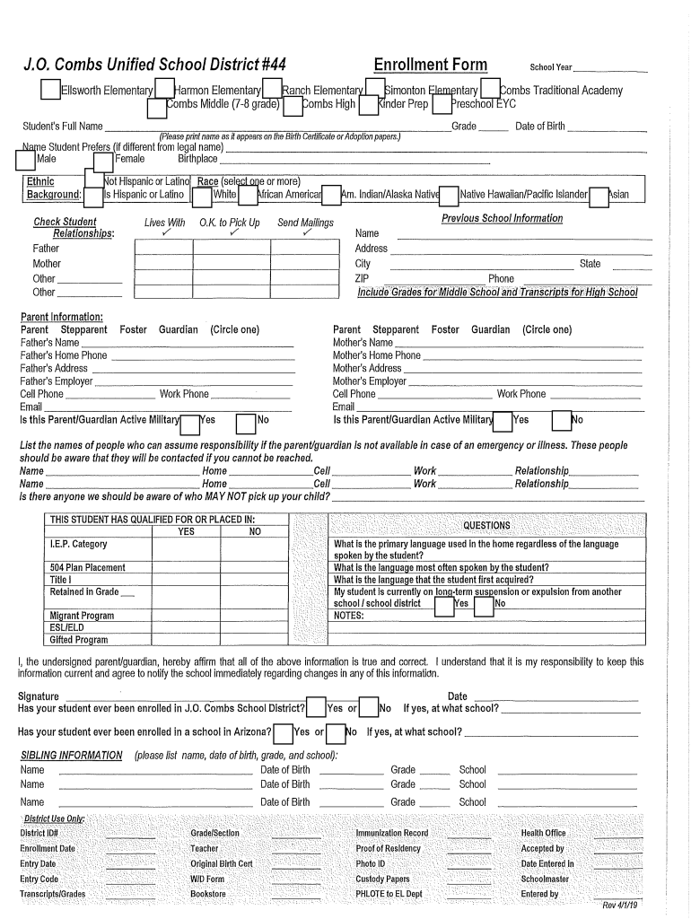 Fillable Online Student Annual Medical Information Form Fax Email Print ...