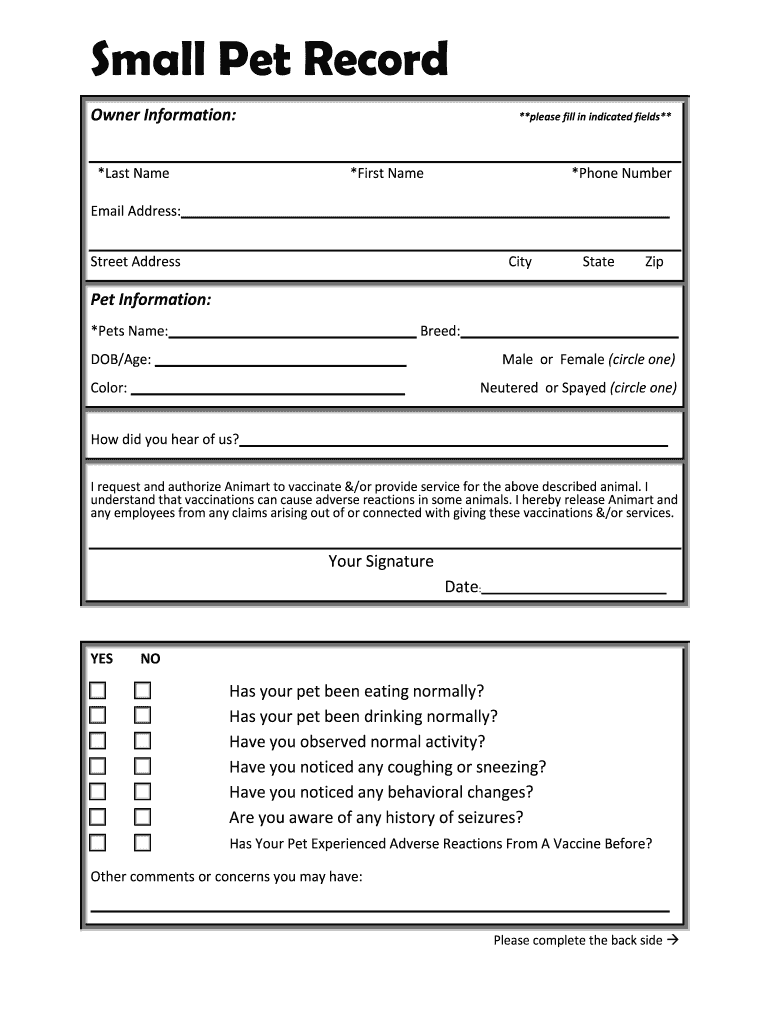 Fillable Online The APHIS Vet Health Certificate (Form 7001) for ...