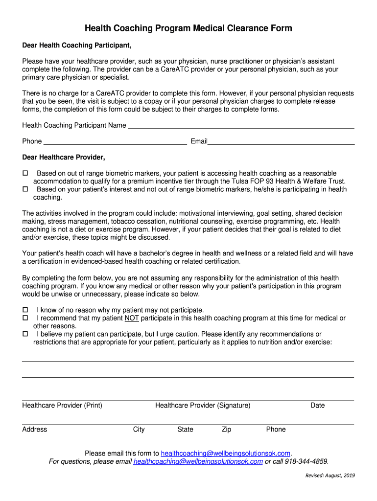 Fillable Online Gym health questionnaire Form TemplateJotForm Fax Email ...