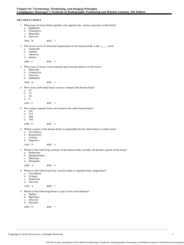 Fillable Online chapter 1 terminology positioning and imaging principles Fax Email Print - pdfFiller