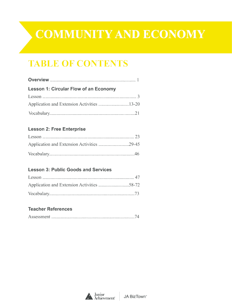 Fillable Online Circular Flow Lesson Plan This lesson introduces the ...