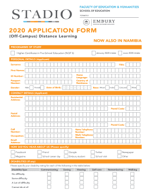 Stadio Namibia - Fill Online, Printable, Fillable, Blank | pdfFiller