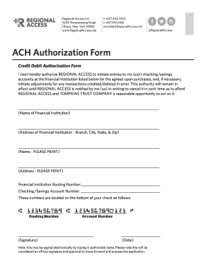 Fillable Online DEBIT AUTHORIZATION I (we) hereby authorize Quantum ...