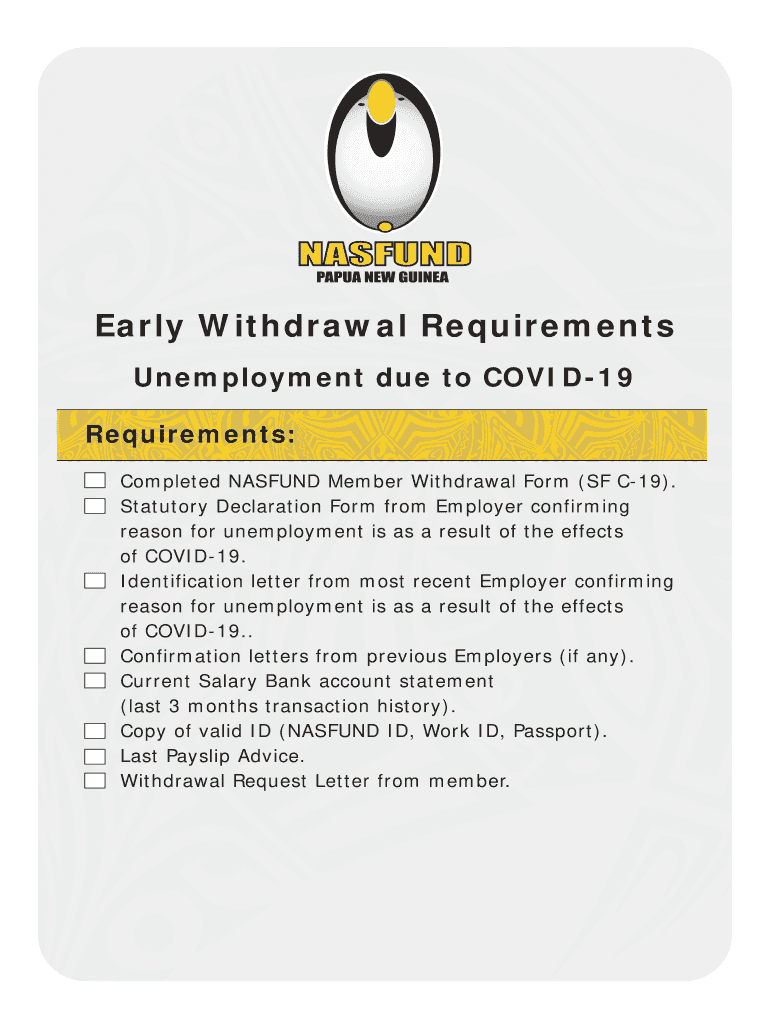 Nasfund Withdrawal Request Letter - Fill Online, Printable, Fillable ...