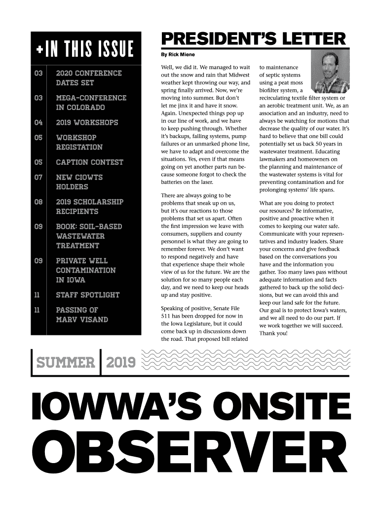 Fillable Online IOWWA ORDER FORM Fax Email Print - pdfFiller