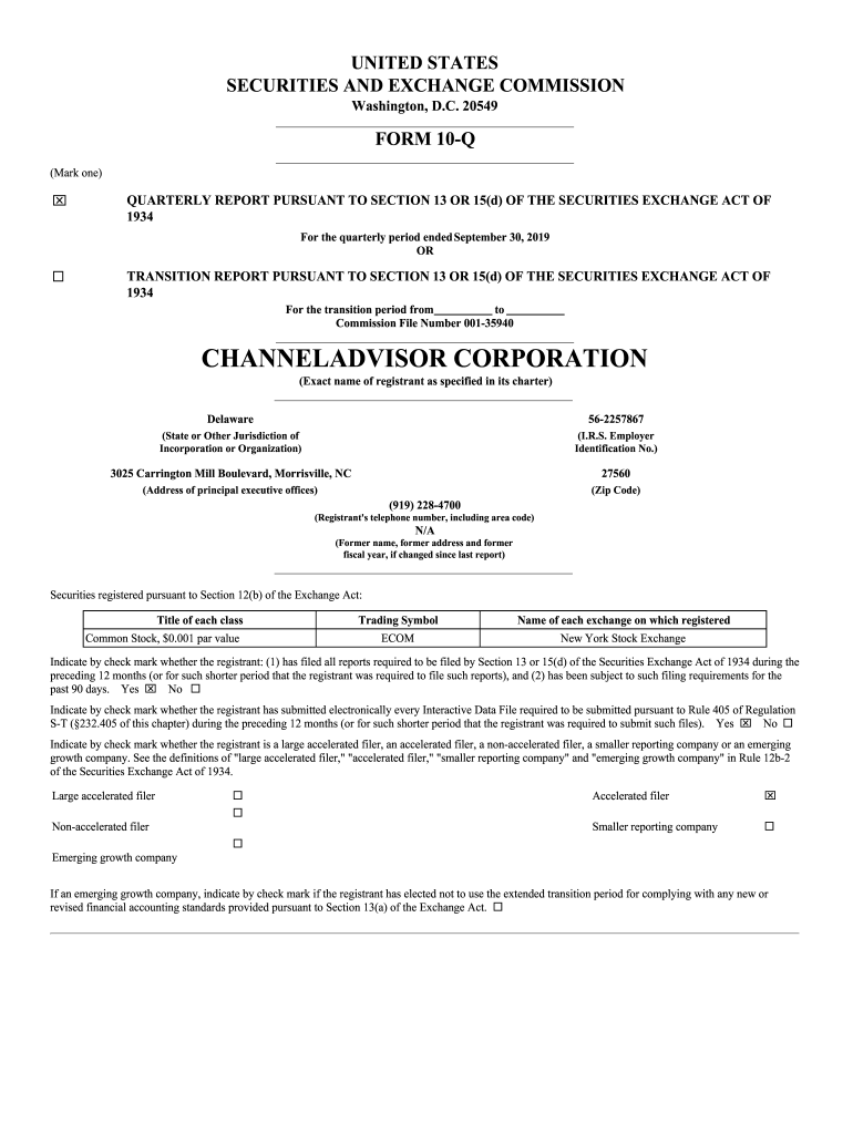 Fillable Online % 6 - Overview ChannelAdvisor Fax Email Print - pdfFiller