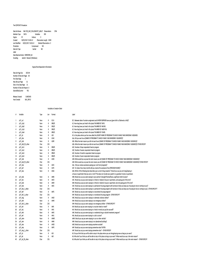 Fillable Online FOS Record Counts and Layouts Fax Email Print - pdfFiller