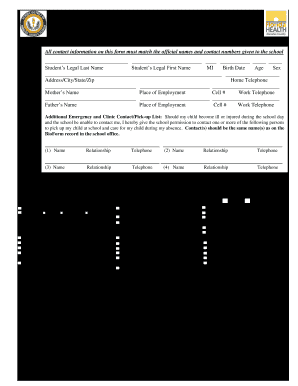 Poc Update Form - Fill Online, Printable, Fillable, Blank | pdfFiller