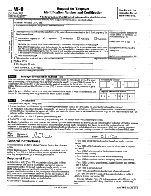 Fillable Online w 9 fatca code Instructions for the Requester of Form W ...