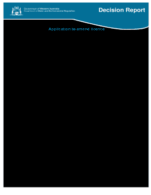 Fillable Online IR-T12 Decision report template (short-form) Fax Email ...