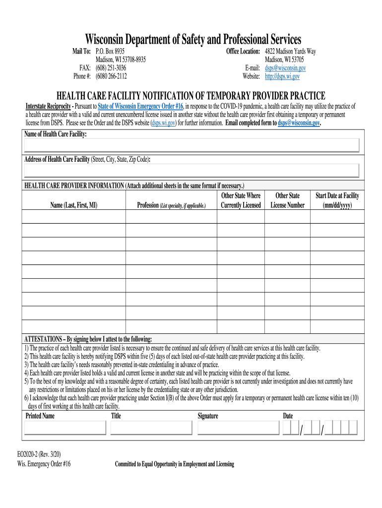 Fillable Online Fillable Online dsps wi RNLPN RETAKE APPLICATION FOR ... Fax Email Print - pdfFiller