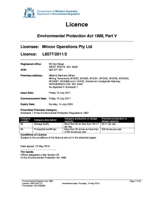 Fillable Online Environmental Protection Authority - BHP Fax Email ...