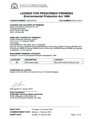 Fillable Online NAME AND LOCATION OF PREMISES Fax Email Print - pdfFiller