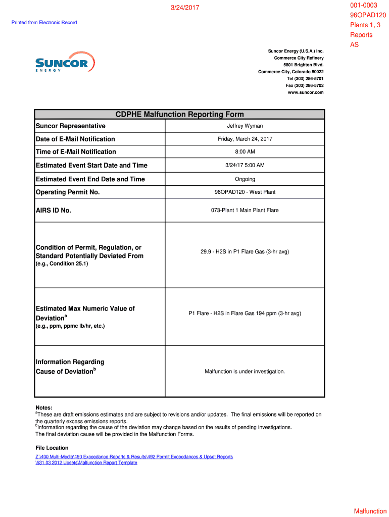 Fillable Online 5801 Brighton Blvd Fax Email Print - pdfFiller