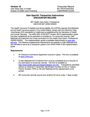 Fillable Online and all health insurance payers in the United States ...