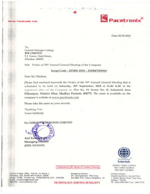 Fillable Online BSE - Ebix Receives Formal Approval from Insurance ...