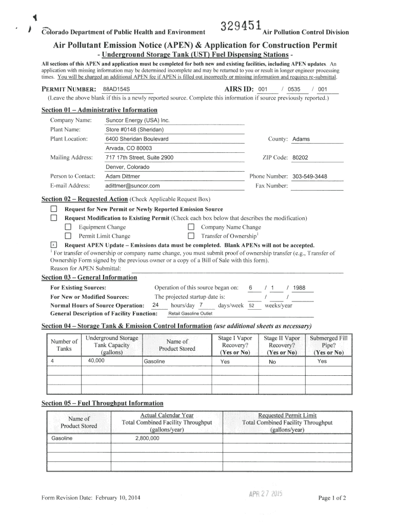 Fillable Online Underground Storage Tank (PST) Fuel Dispensing Stations ...