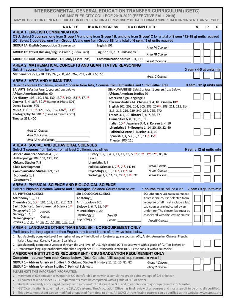 Igetc - Fill Online, Printable, Fillable, Blank | pdfFiller