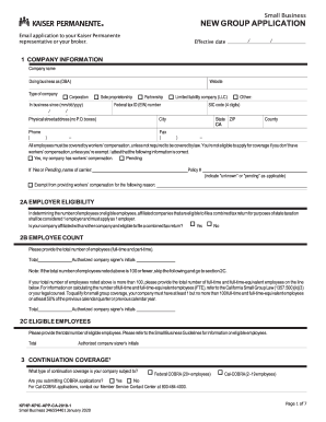 Kaiser Provider Application - Fill Online, Printable, Fillable, Blank ...