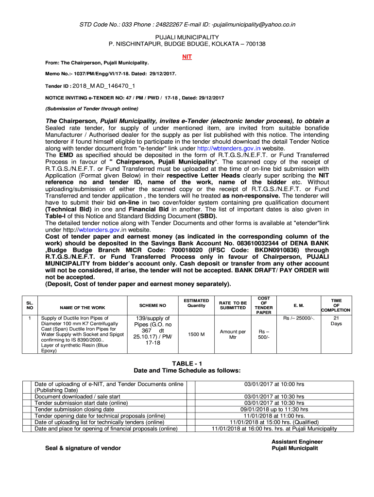 Fillable Online STD Code No Fax Email Print - pdfFiller