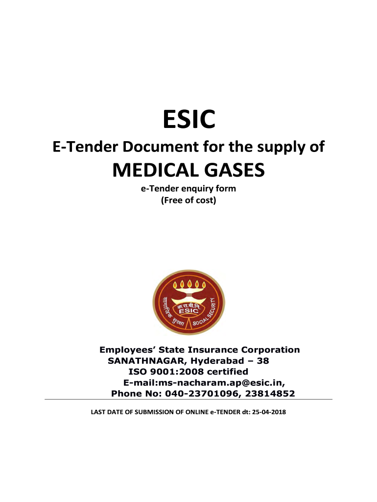 Fillable Online esic medical college hospital Fax Email Print - pdfFiller