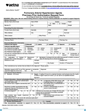 Fillable Online Pulmonary-Arterial-Hypertension-Agents-Request-Form ...