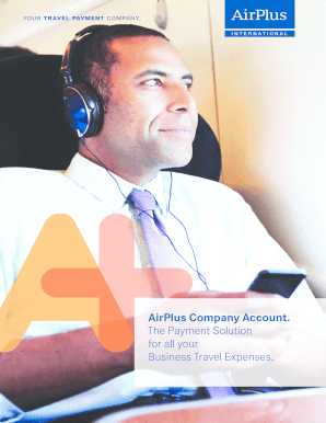 Fillable Online AirPlus Company Account. The Payment Solution for all your ... Fax Email Print ...