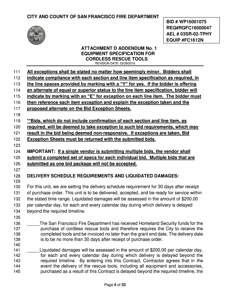 Fillable Online 133 Berkeley Way Fire - San Francisco Fire Department ...