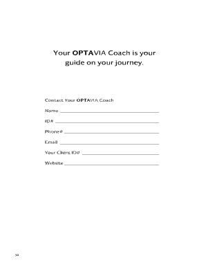 Fillable Online OPTAVIA 30 Day Guide Fax Email Print - pdfFiller