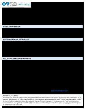 Fillable Online BCBSAZ Advantage Prior Authorization Form 7-10-18 ...
