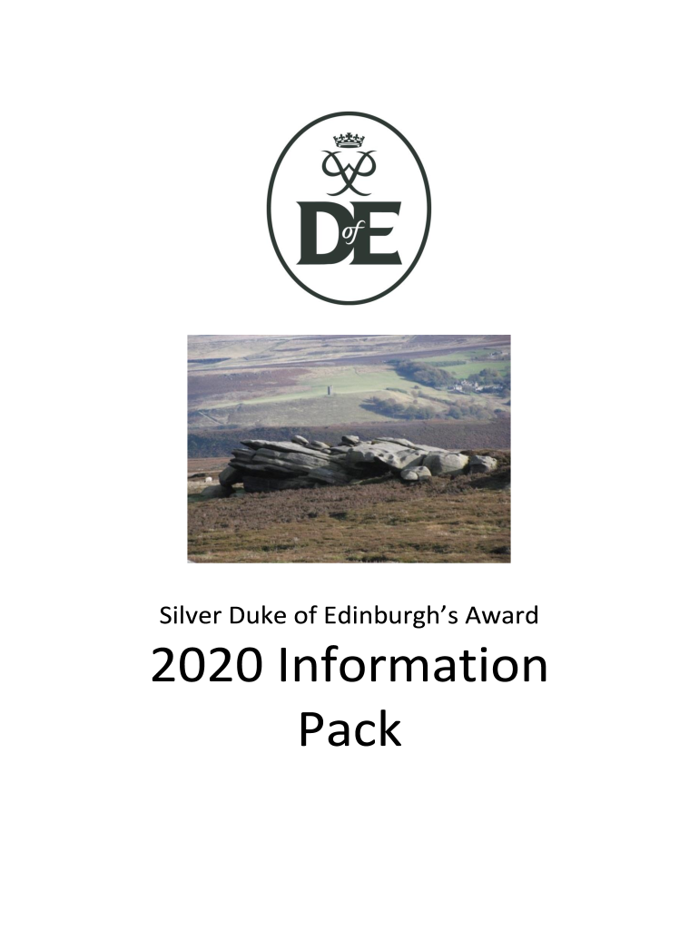 Fillable Online Silver Duke of Edinburghs Award Fax Email Print - pdfFiller