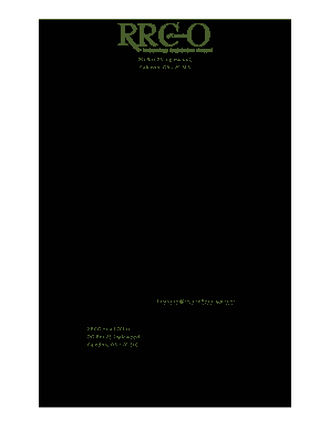 Fillable Online RRCO MEMBERSHIP RENEWAL FORM Fax Email Print - pdfFiller