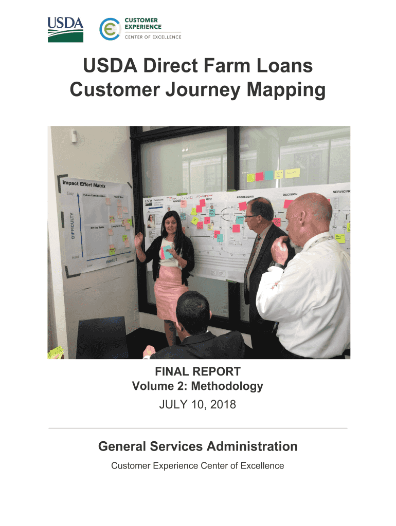 Fillable Online USDA Direct Farm Loans Customer Journey Mapping Fax ...