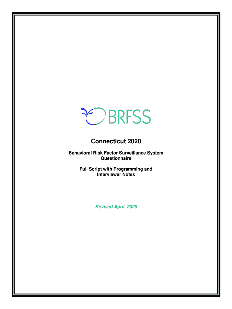 Fillable Online Behavioral Risk Factor Surveillance System Survey ...