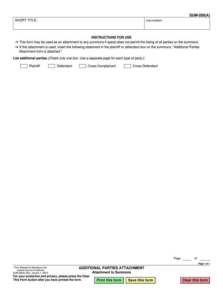 Sum 200 A - Fill Online, Printable, Fillable, Blank | pdfFiller