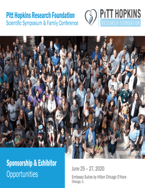 Fillable Online Pitt Hopkins Research Foundation Fax Email Print ...