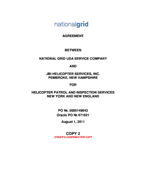 Fillable Online Notice: National Grid to conduct aerial inspections of high ... Fax Email Print ...