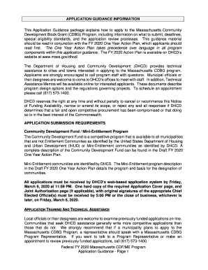 Fillable Online CDBG FY 2020 Application Guidance Fax Email Print ...