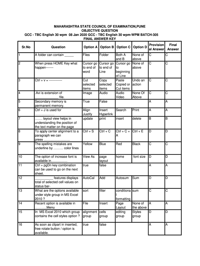 Fillable Online gcc tbc pune Fax Email Print - pdfFiller