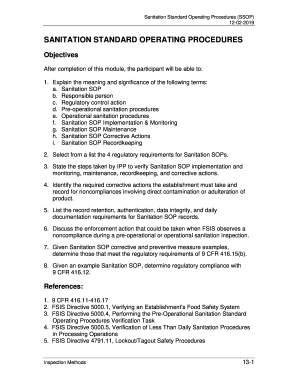 Ssop - Fill Online, Printable, Fillable, Blank | pdfFiller