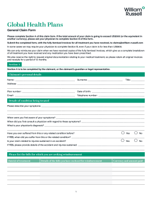 Fillable Online Fillable Online Please complete Section A of this claim ...