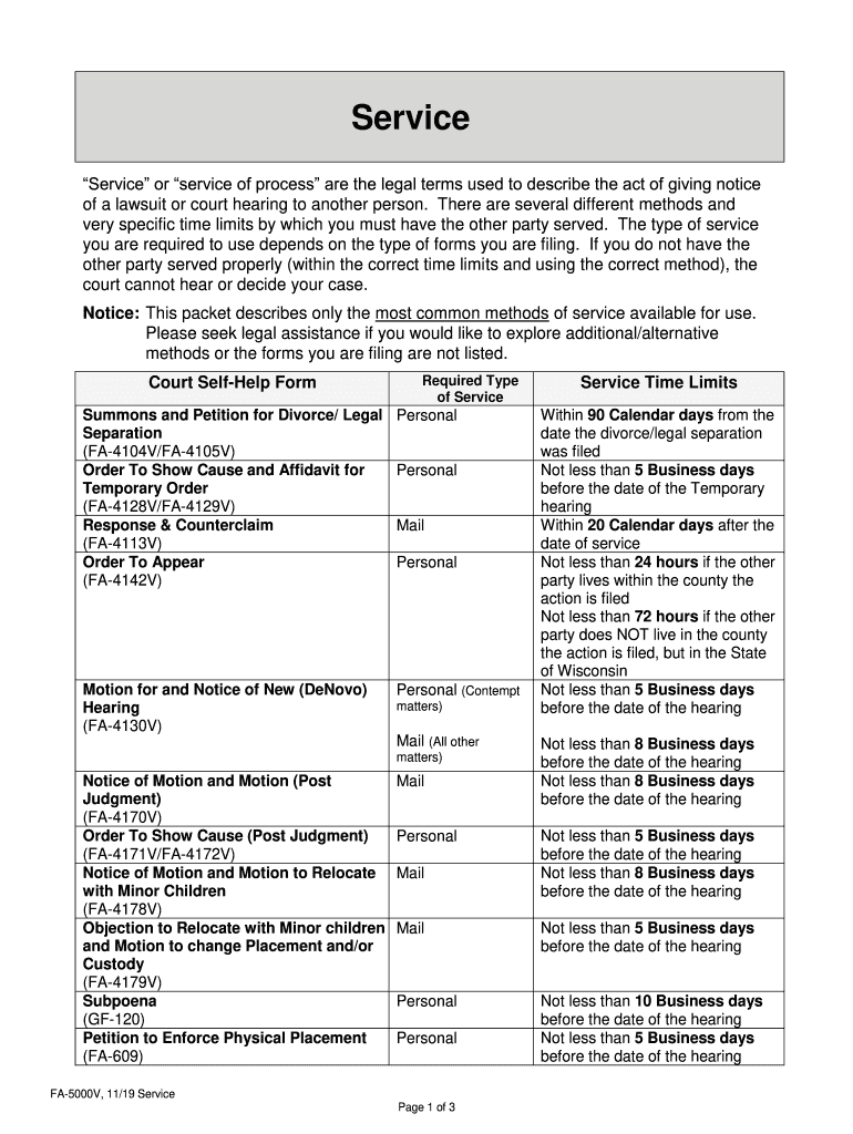 Fillable Online Pre-Judgment: Basic Steps to Small Claims For SERVICE ...