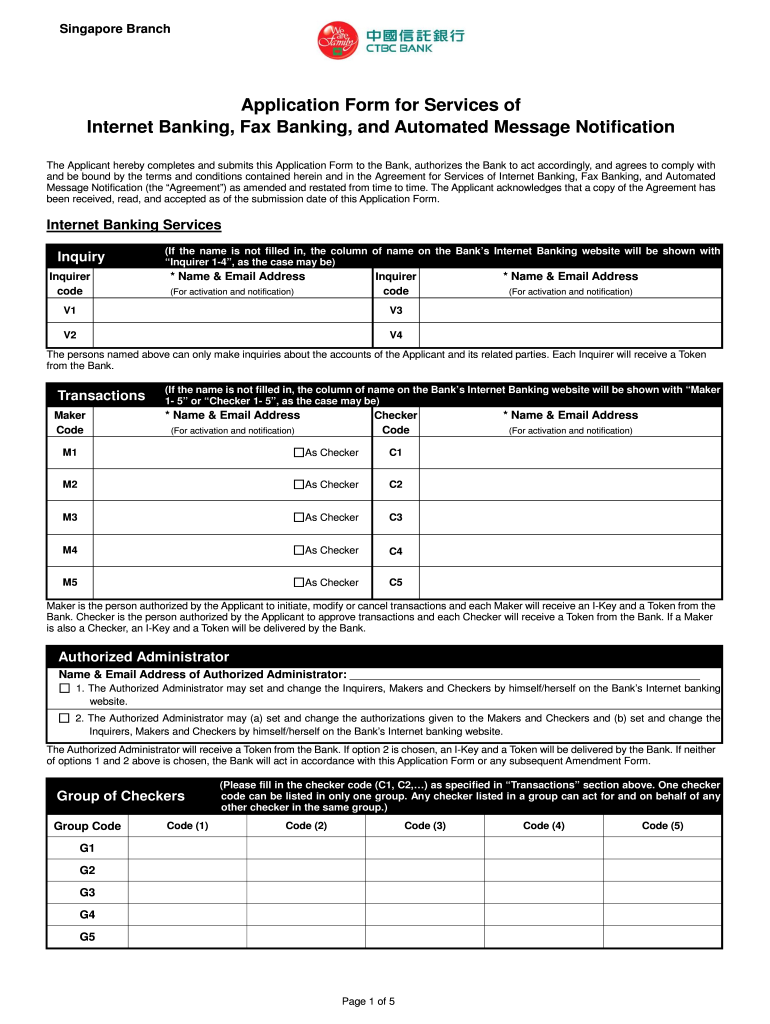 Fillable Online 2 Global Application Form-SG.doc Fax Email Print ...