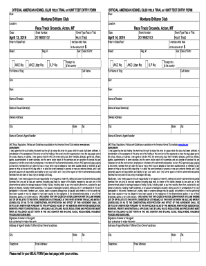 Fillable Online Race Track Grounds, Acton, MT Fax Email Print - pdfFiller