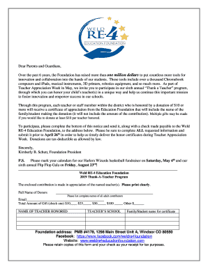 Fillable Online Dear Parents and Guardians, Over the past 6 years, the ...