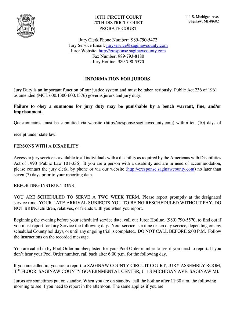 Eresponse Saginaw County - Fill and Sign Printable Template Online | US ...